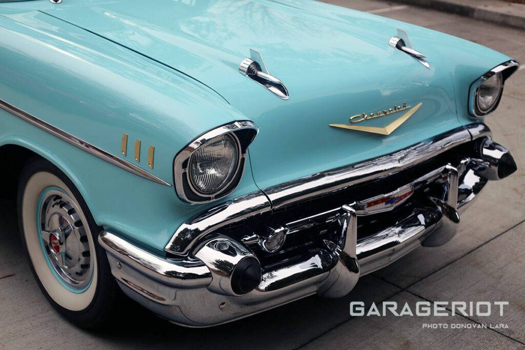 Ralph McFillens Lark Spur Blue 1957 Chevrolet Bel Air Sport Coupe ...